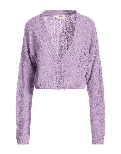VICOLO Light Cotton-polyester Cardigan - Purple