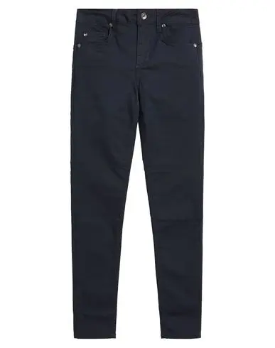 Liu Jo Skinny Jeans With Leather Trims - Midnight Blue