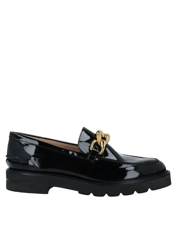 STUART WEITZMAN Leather Loafers With Appliqués