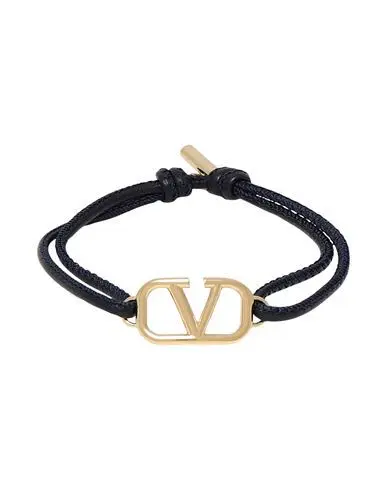 Valentino Garavani Leather Bracelet - Blue