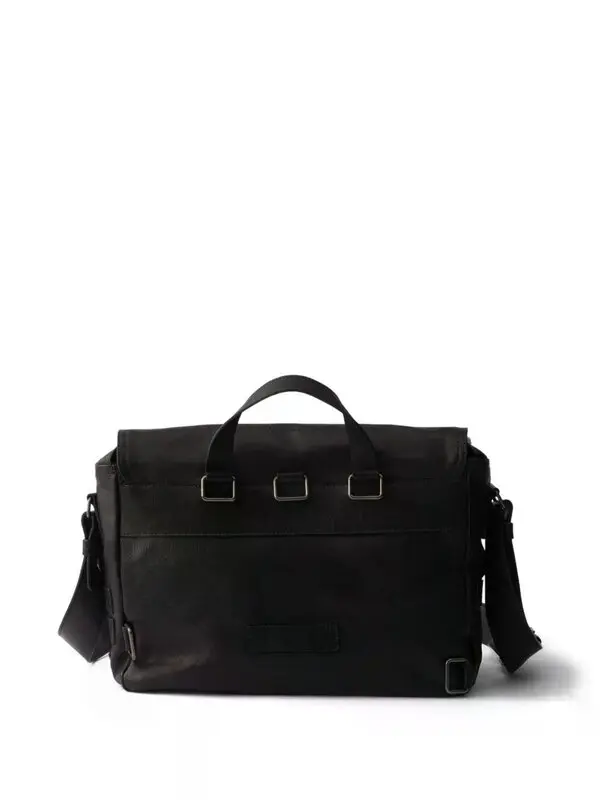 Prada Leather Messenger Bag