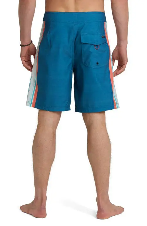 Quiksilver Fade Lines 19" Board Shorts - Dark Denim
