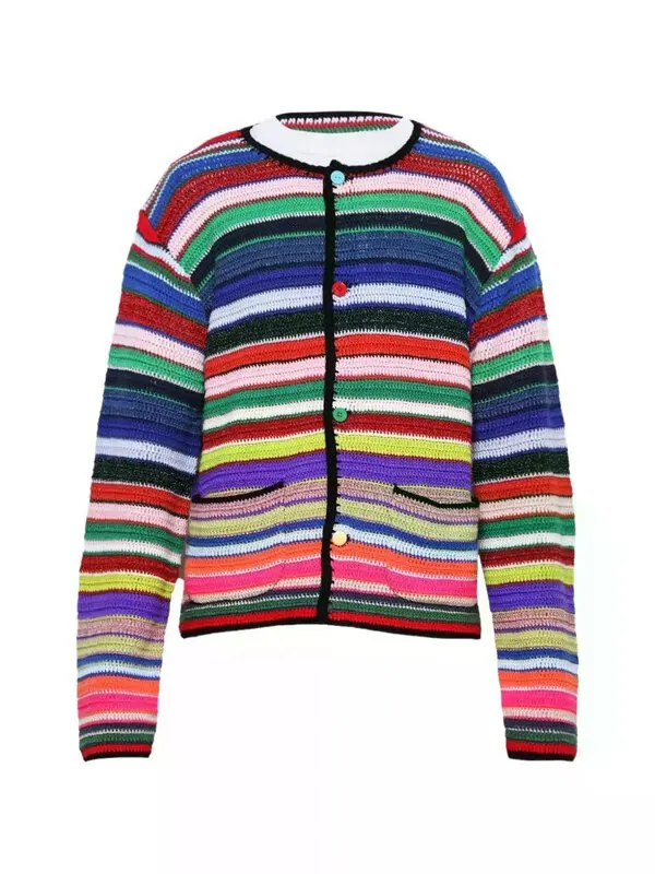 SAINT MXXXXXX Striped Cardigan