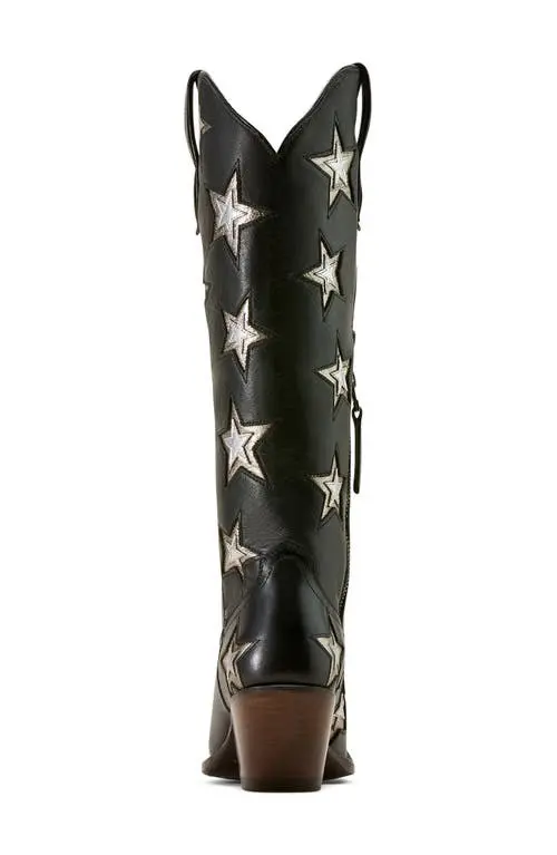 Ariat Casanova Star X Toe Western Boot - Inkwell Black