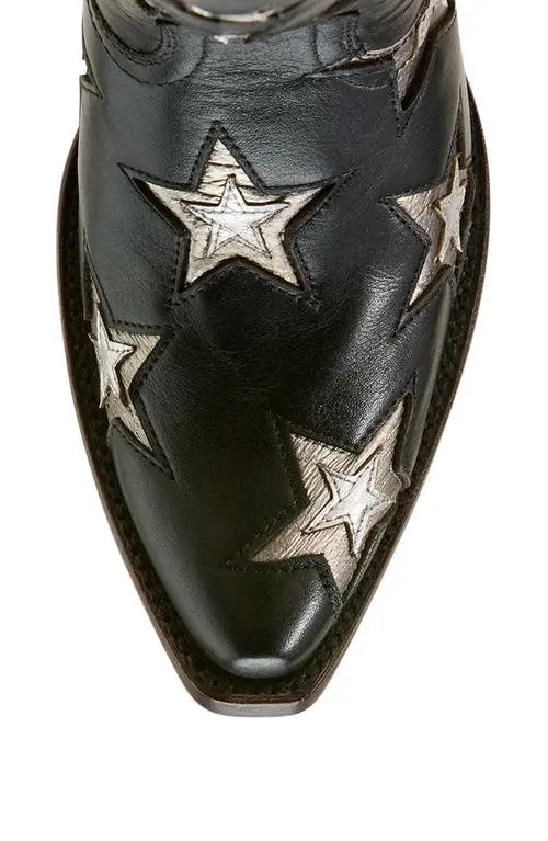 Ariat Casanova Star X Toe Western Boot - Inkwell Black