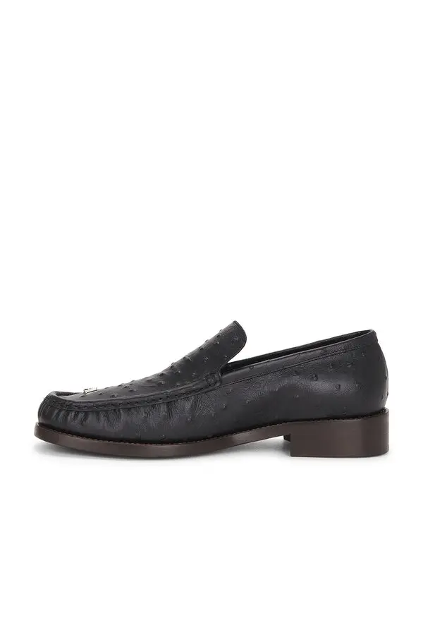 Acne Studios Boafer Light Ostrich Loafer