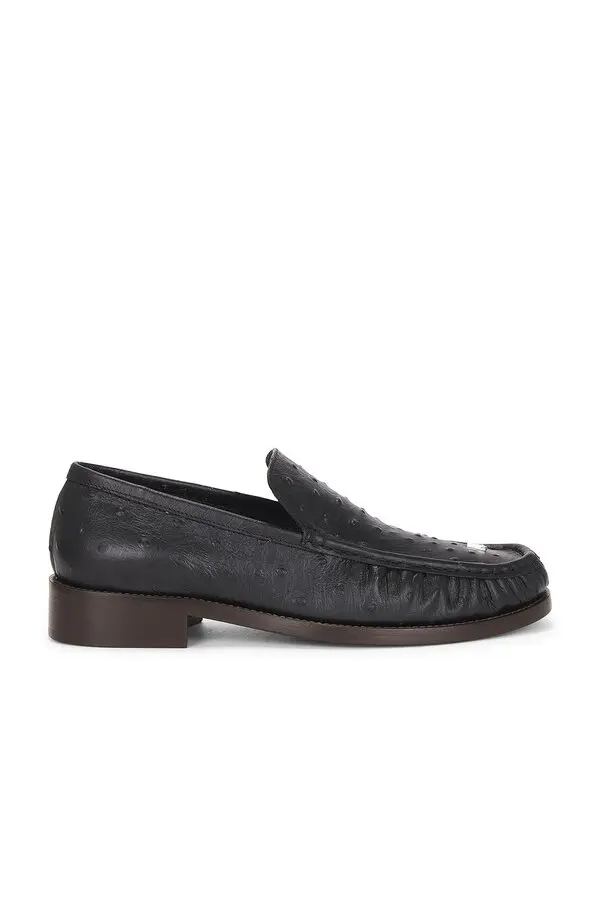 Acne Studios Boafer Light Ostrich Loafer