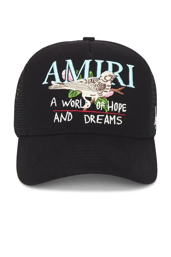 Amiri Hope And Dreams Trucker Hat - Black