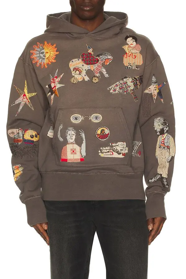 SAMUEL ZELIG Collage Hoodie