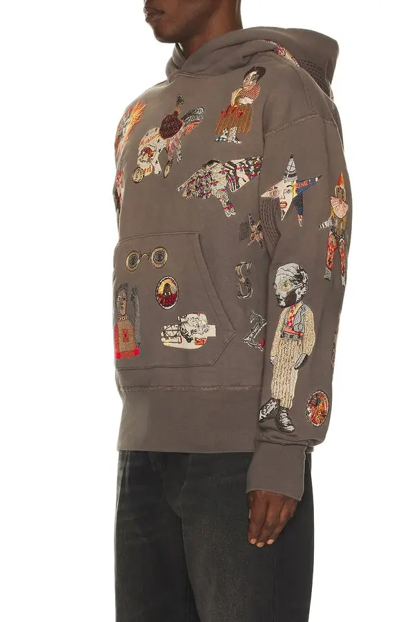 SAMUEL ZELIG Collage Hoodie