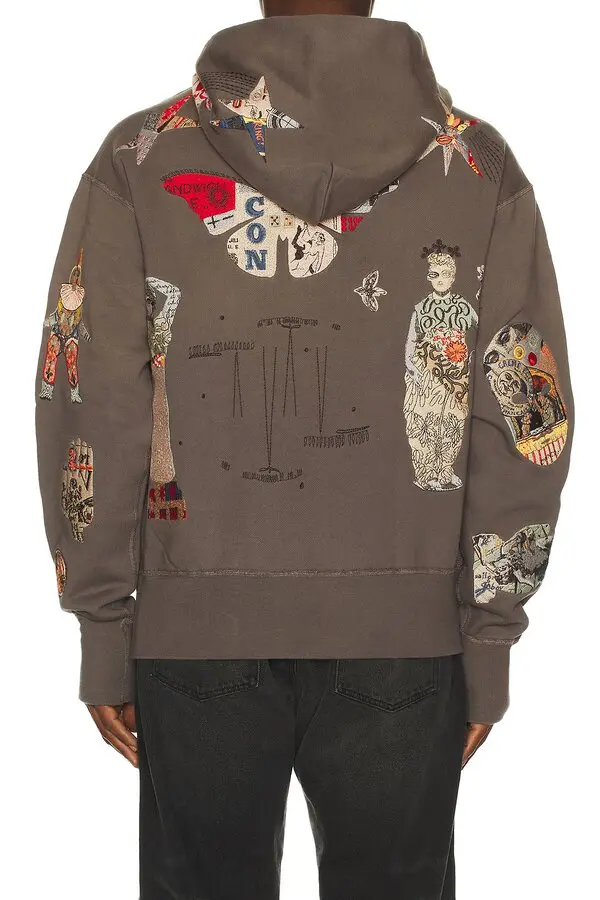 SAMUEL ZELIG Collage Hoodie