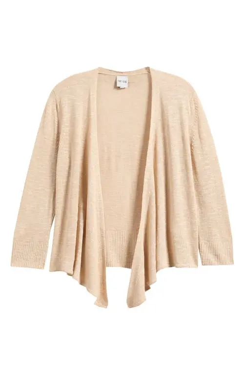 NIC+ZOE Slub Knit 4-way Cardigan - Jute