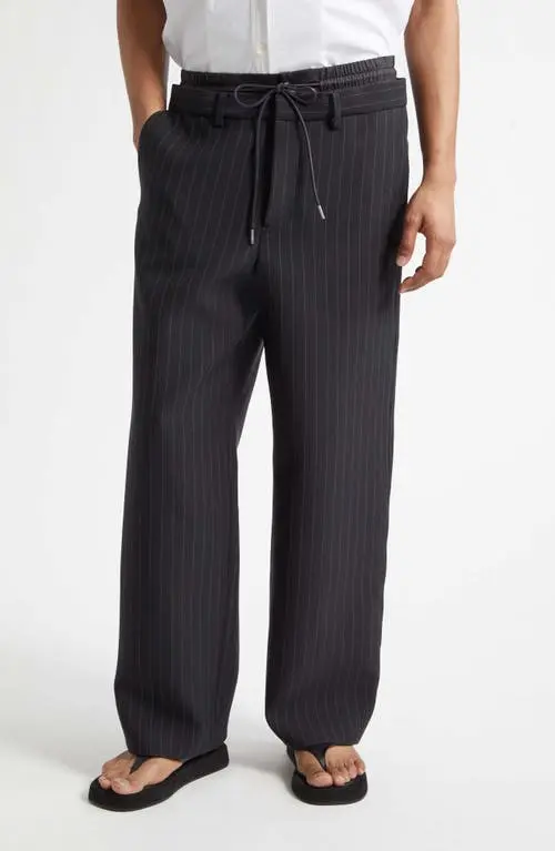 Sacai Matelassé Twill Double Waist Pants