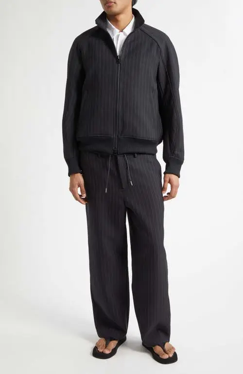 Sacai Matelassé Twill Double Waist Pants