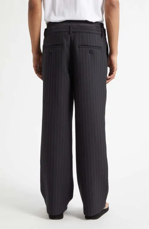 Sacai Matelassé Twill Double Waist Pants