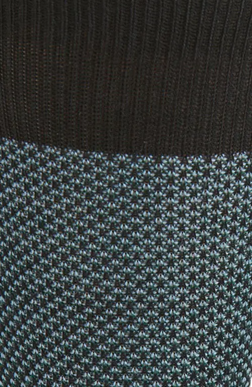 Pantherella Bird's Eye Merino Wool Blend Dress Socks