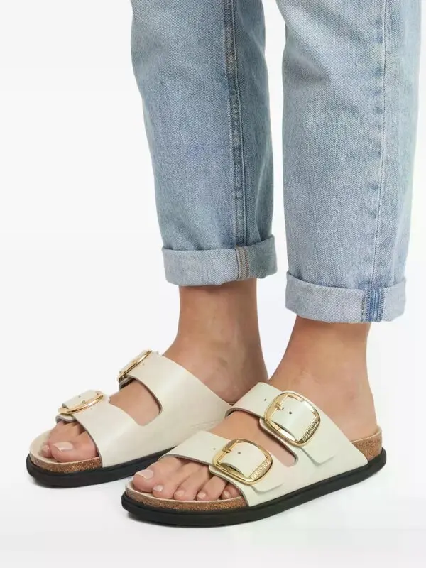 BIRKENSTOCK Arizona Droplet Buckle Sandals - Neutrals