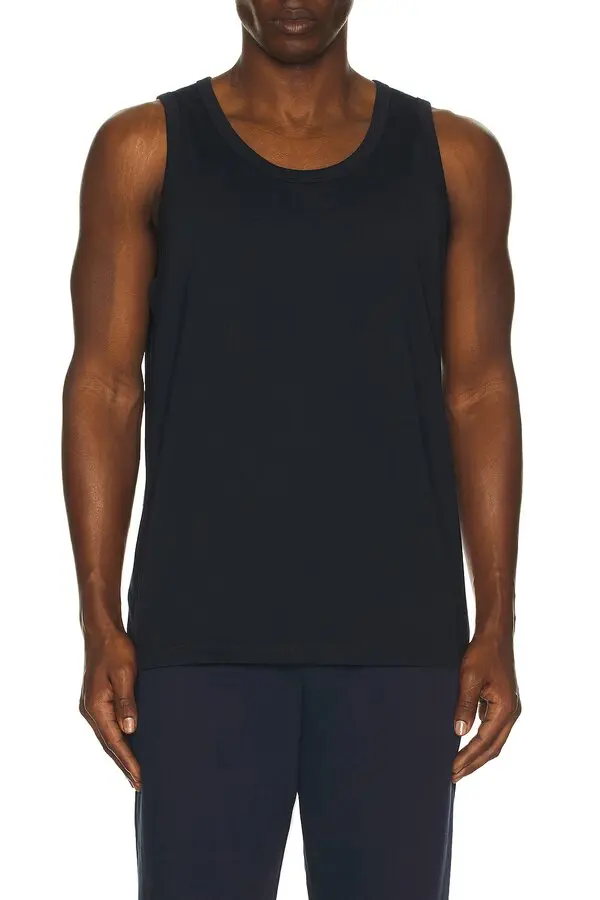 Reigning Champ Lightweight Jersey Slim Tank Top - Navy