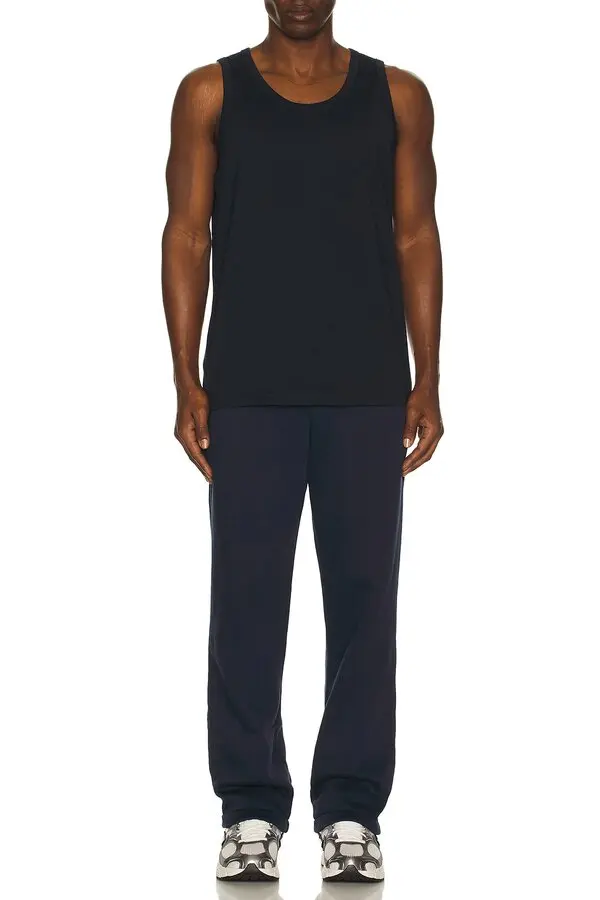 Reigning Champ Lightweight Jersey Slim Tank Top - Navy