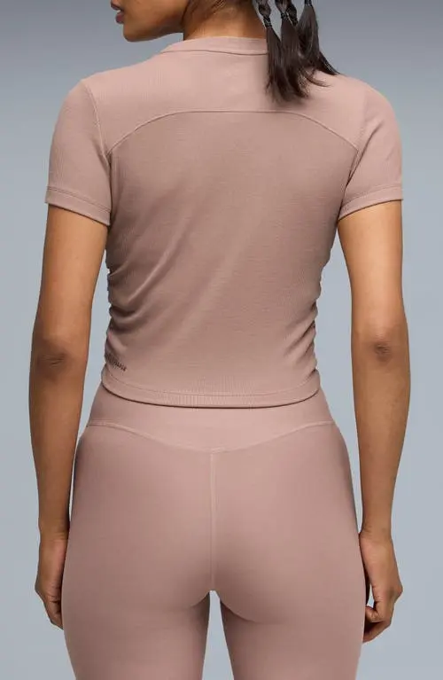 PUMA Cloudspun Rib T-shirt - Sandstone