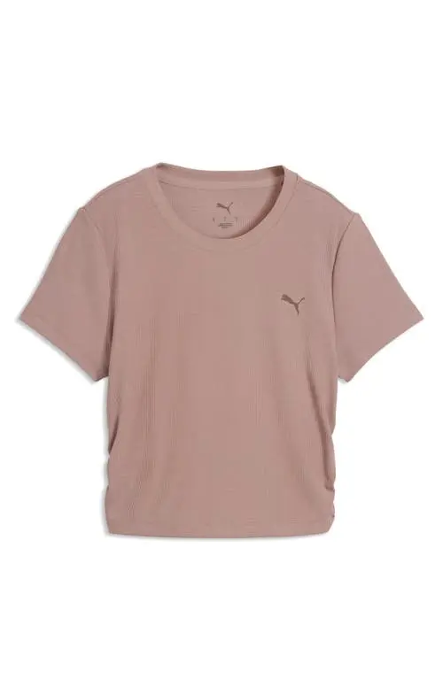 PUMA Cloudspun Rib T-shirt - Sandstone