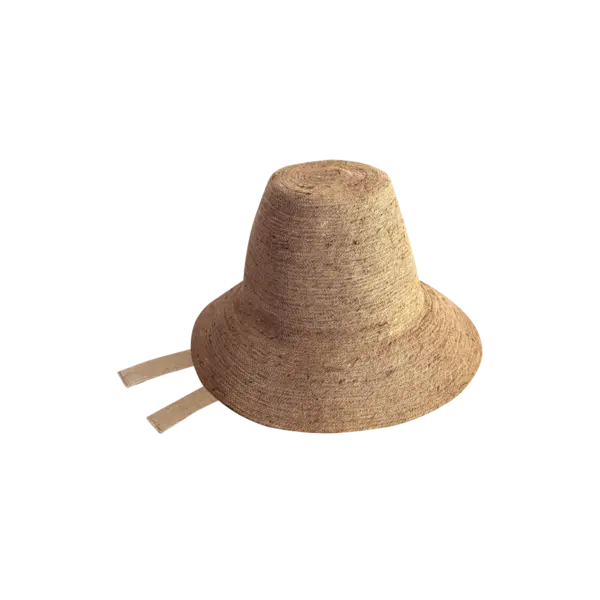 BRUNNA.CO The Meg Jute Straw Hat - Beige