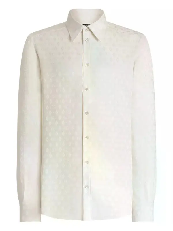 Dolce & Gabbana Martini Patterned Button-down Shirt