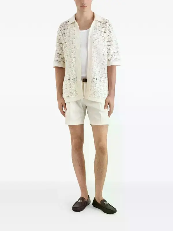 Dolce & Gabbana Open-knit Shirt