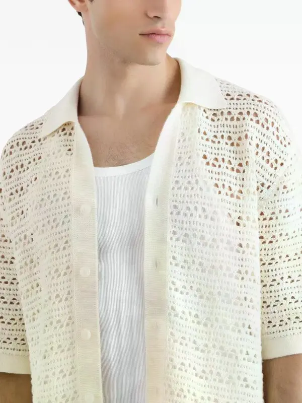 Dolce & Gabbana Open-knit Shirt
