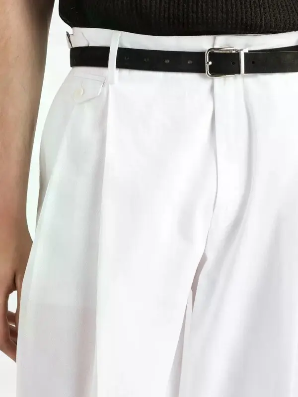 Dolce & Gabbana Pleated Trousers - White