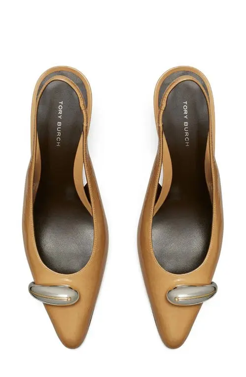 Tory Burch Pierced Slingback Pumps