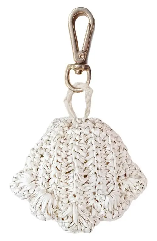 LIKHA Seashell Raffia Bag Charm