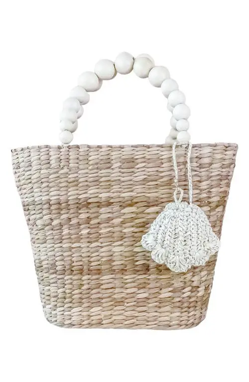 LIKHA Seashell Raffia Bag Charm
