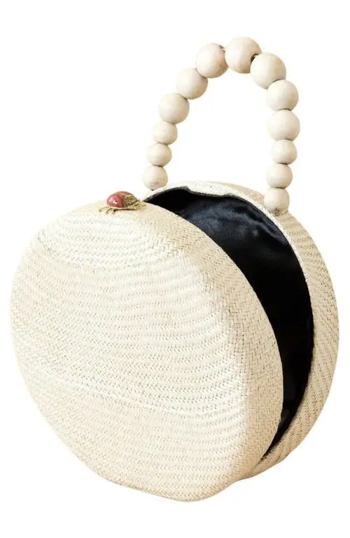 Likhâ Round Top Handle Bag - Oat