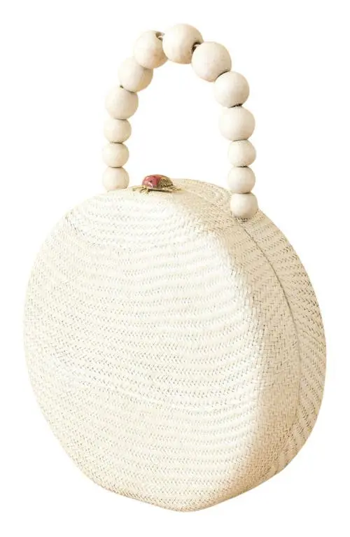 Likhâ Round Top Handle Bag - Oat