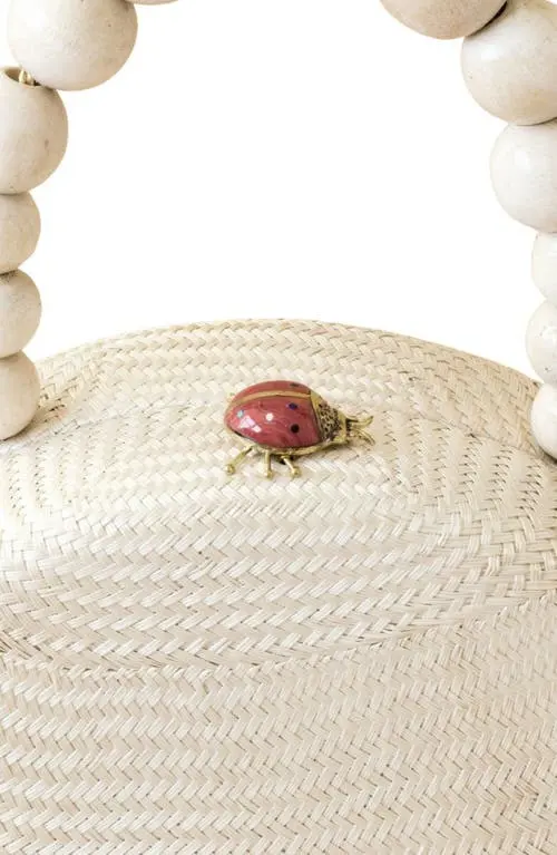 Likhâ Round Top Handle Bag - Oat