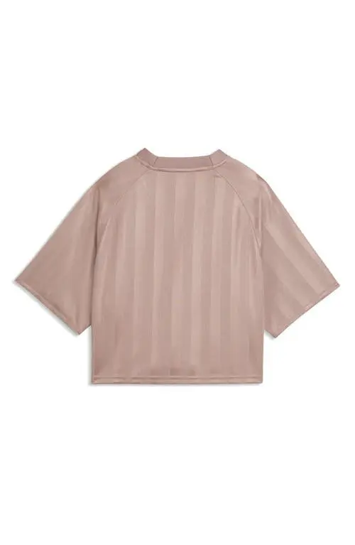PUMA League Jersey Crop Top - Sandstone