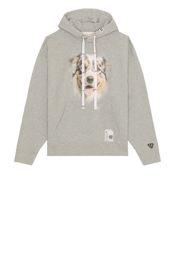 Mihara Yasuhiro Dog Printed Hoodie
