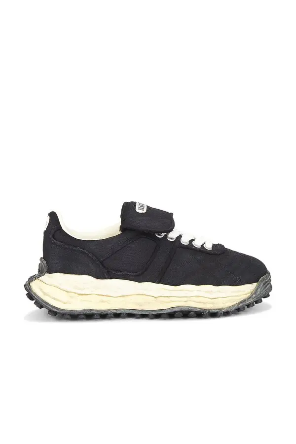 Mihara Yasuhiro Scott Original Sole Vintage Low Top Sneaker - Black