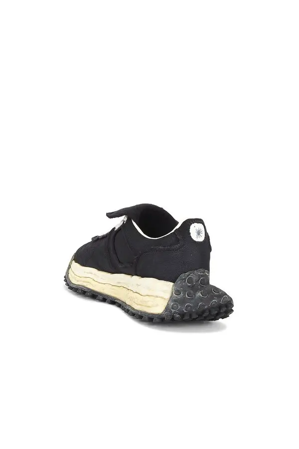 Mihara Yasuhiro Scott Original Sole Vintage Low Top Sneaker - Black