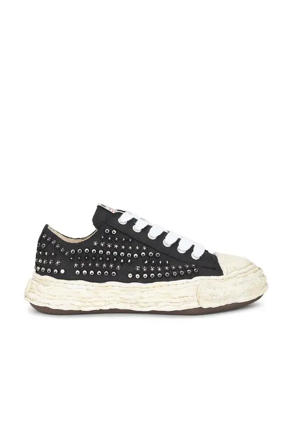 Mihara Yasuhiro Peterson 23original Sole Studded Sneakers - Black