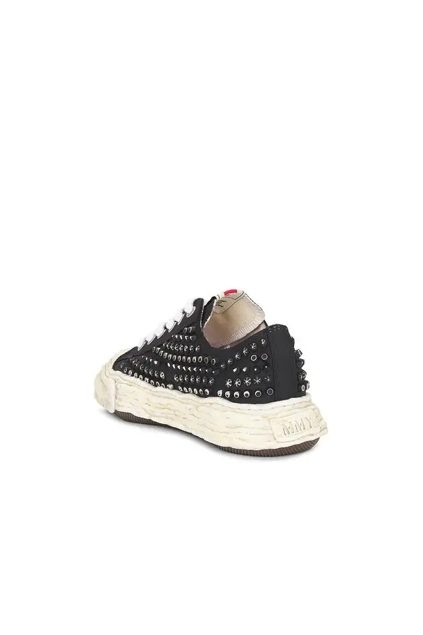 Mihara Yasuhiro Peterson 23original Sole Studded Sneakers - Black