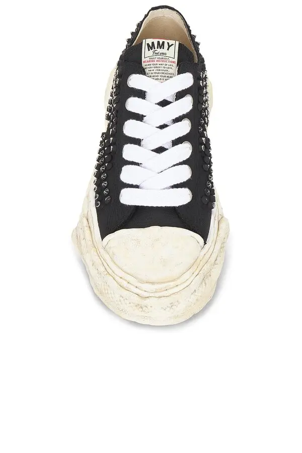 Mihara Yasuhiro Peterson 23original Sole Studded Sneakers - Black