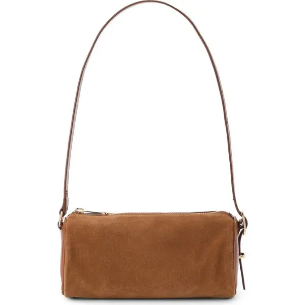 Brahmin Billie Barrel Bag - Tan