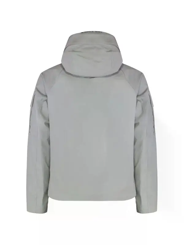 C.P. COMPANY Metropolis Hooded Zip Jacket - Grey