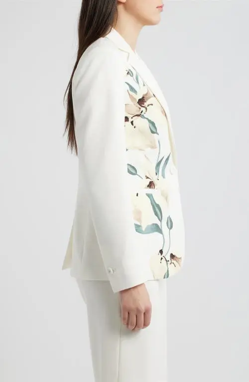 Anne Klein Printed Tailored Jacket