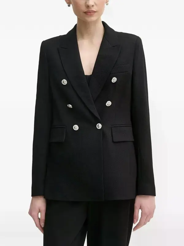 MARC AUREL Button Detailed Double-breasted Blazer