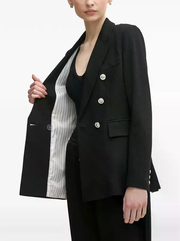 MARC AUREL Button Detailed Double-breasted Blazer