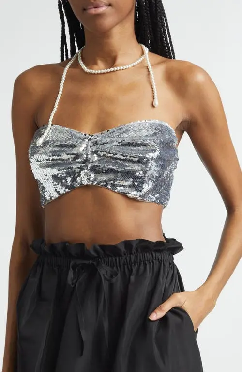 Simone Rocha Sculpt Sequin Bandeau
