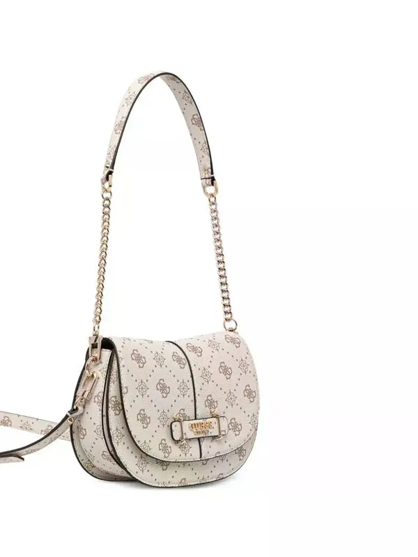 Guess Logo-pattern Chain Satchel